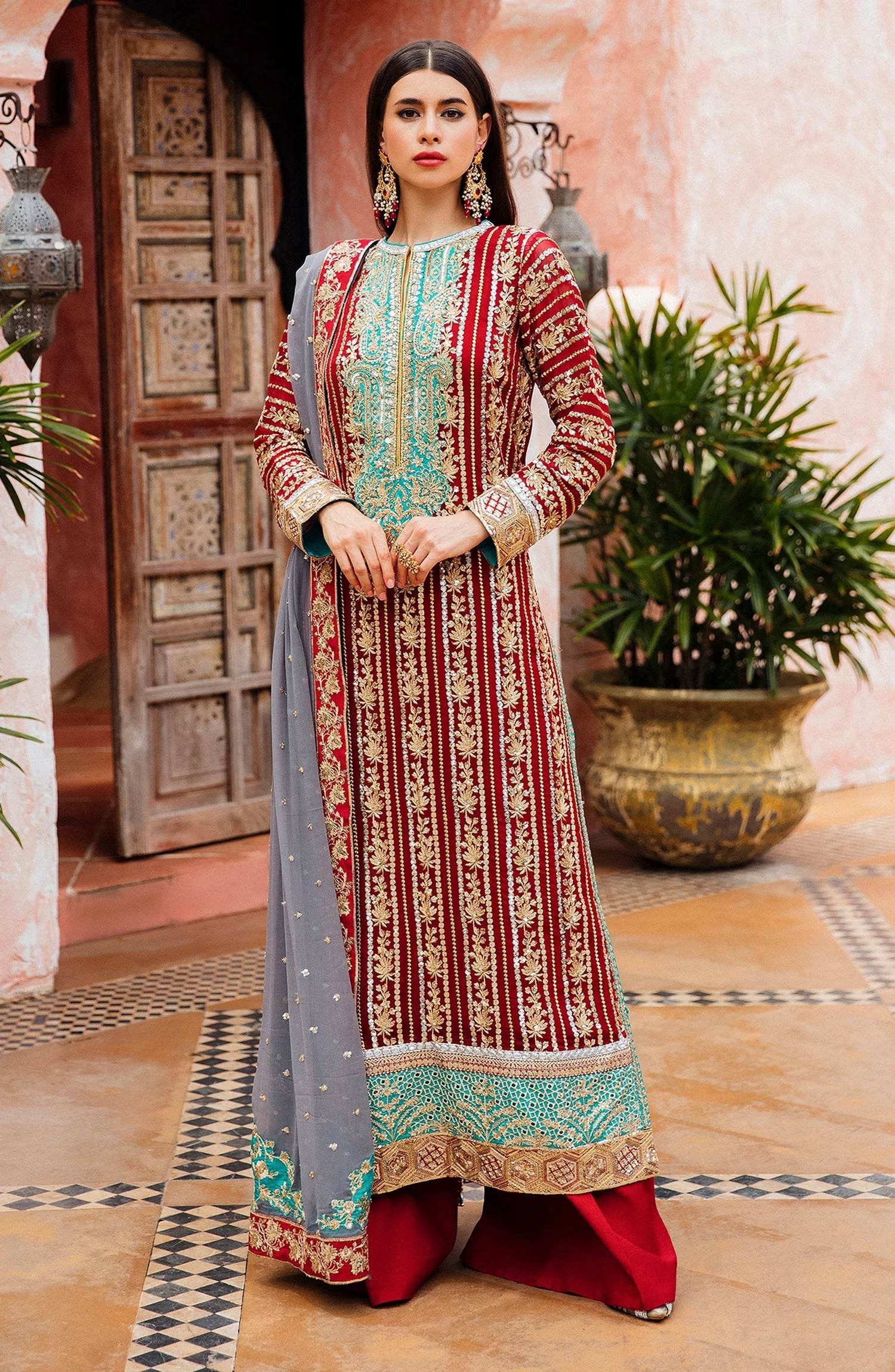 Freesia Luxury Formals Unstitched 3pcs – Jotey